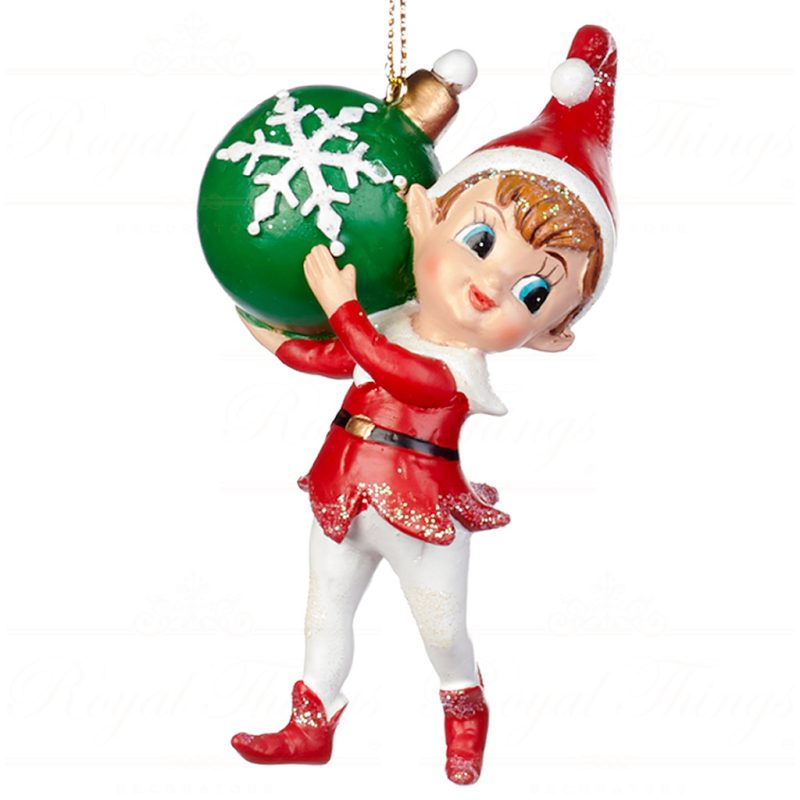 Christmas Elf Helper Ornament 12 cm | Goodwill M&G