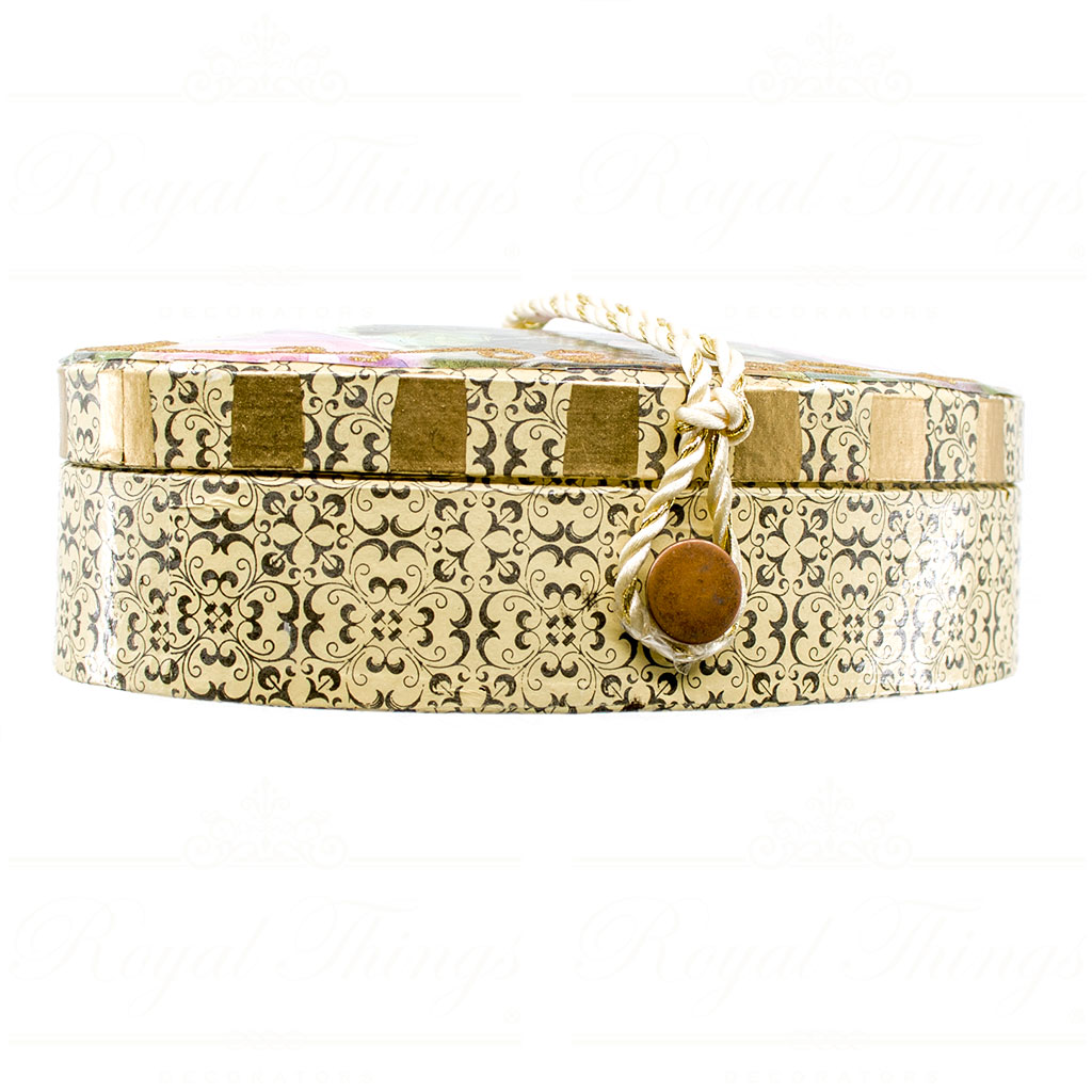 Shabby Chic Strap Candy Box 18 cm | Heritage Collection | Royal Things